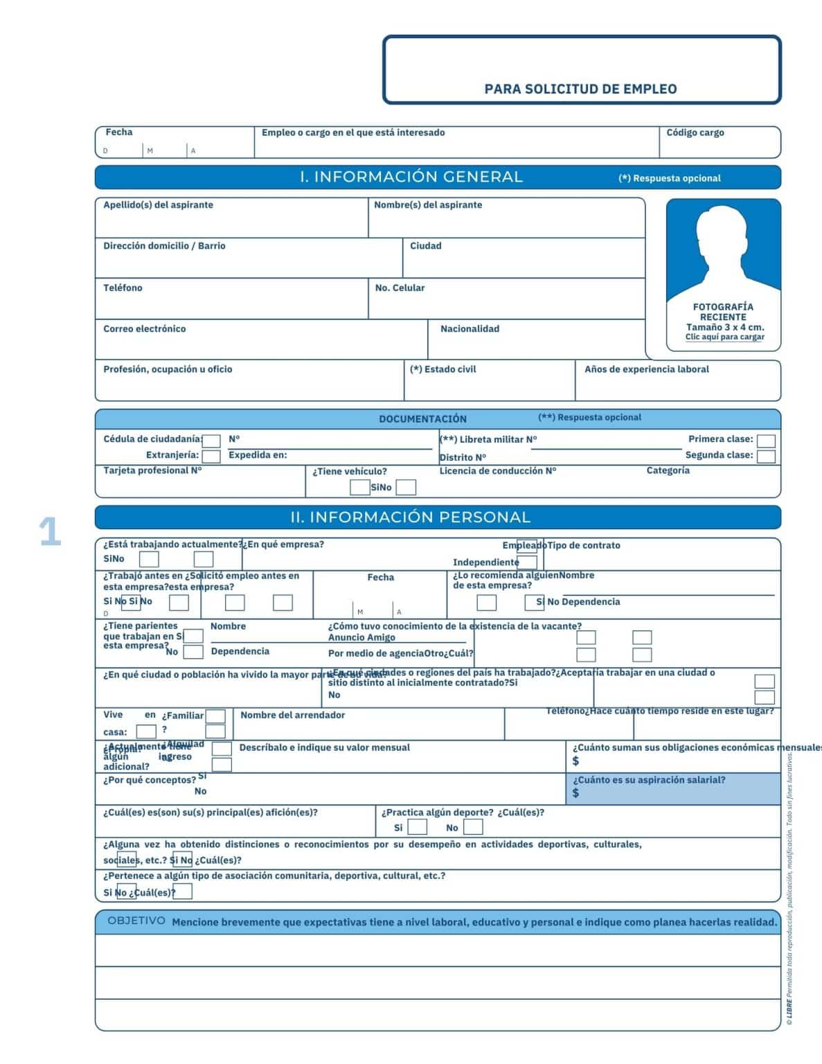 Hoja de Vida Minerva 1003: Descargar PDF | Editar en Línea. 2024